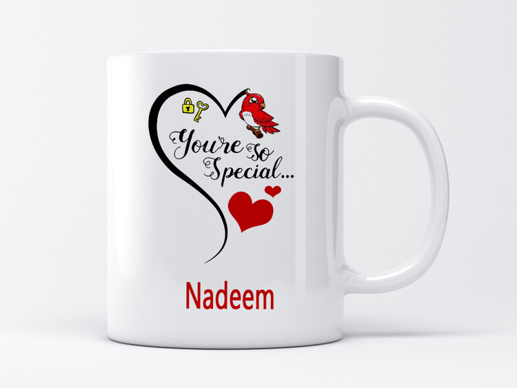 Nadeem Name Wallpaper Logo