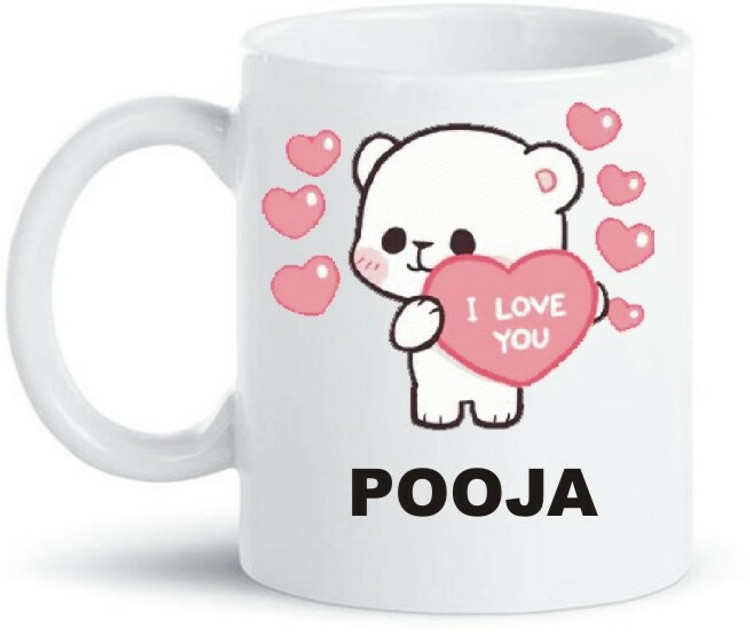 I Love You Pooja Name Image