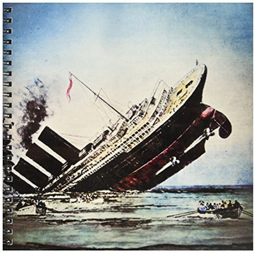 Titanic Sinking Drawing