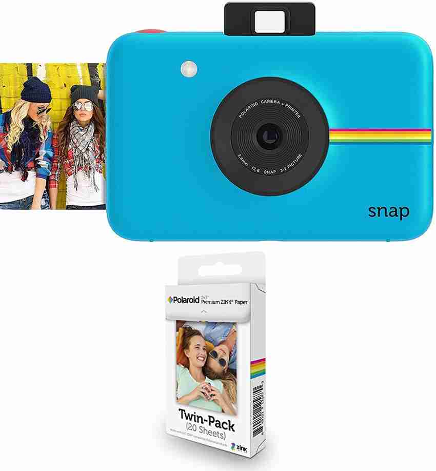 Polaroid Snap Instant Digital Camera Blue Polsp01bl Bh POLAROID SNAP