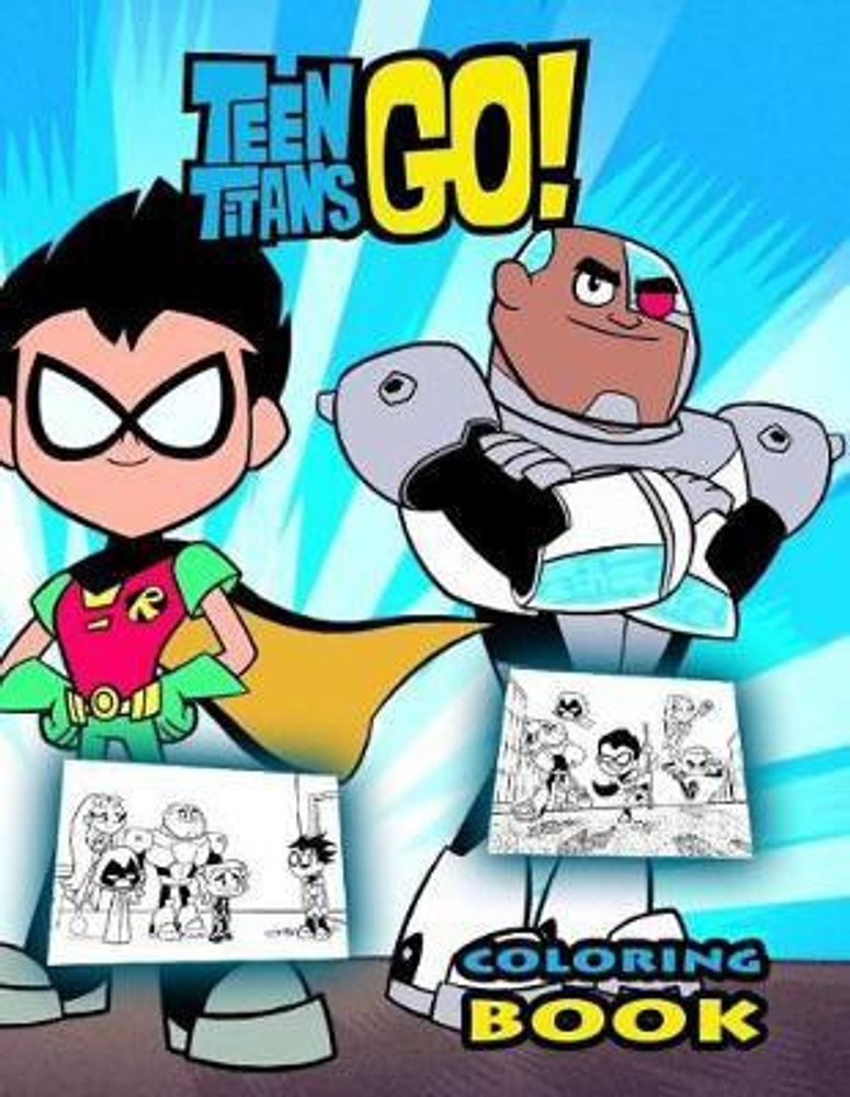 coloring pages teen titans go