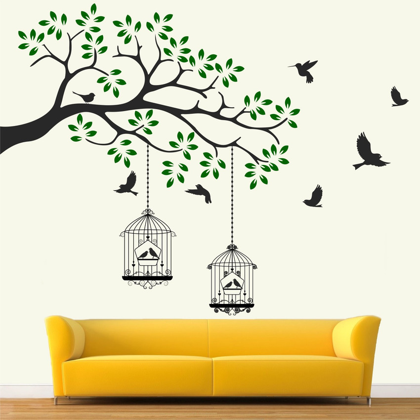Wall Decals Tree With Birds