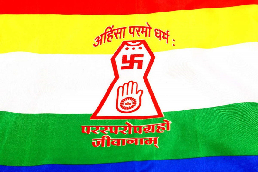 Jainism Flag Jainism Articles And Essays: Jain Flag