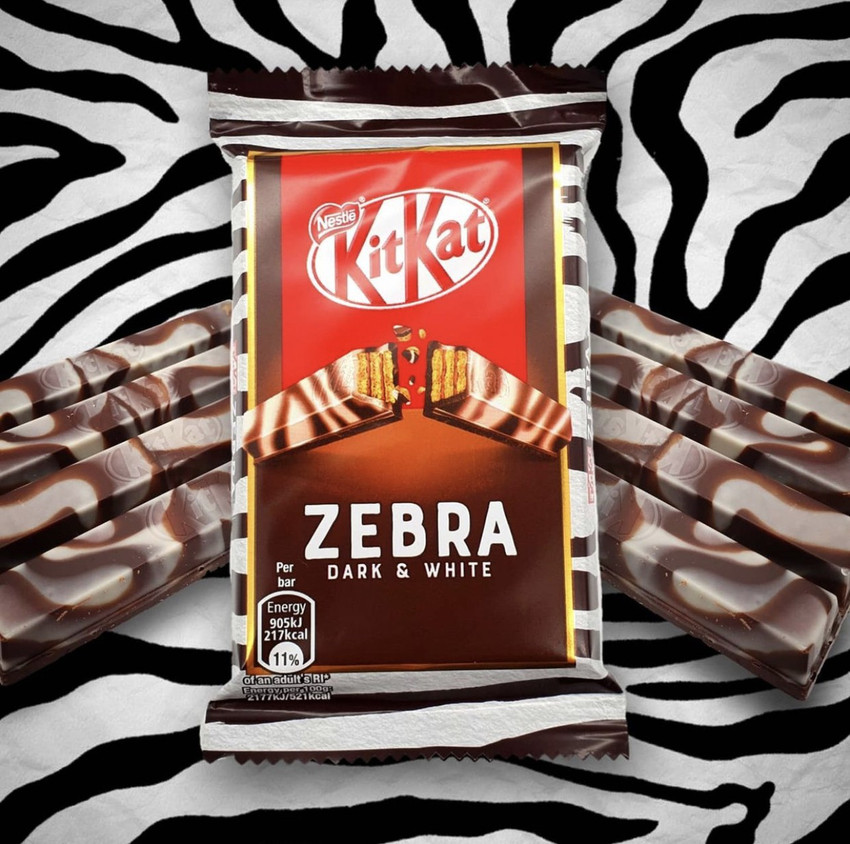 Zebra Chocolate Candy