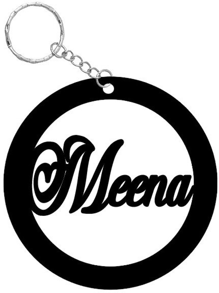 Meena Name Logo