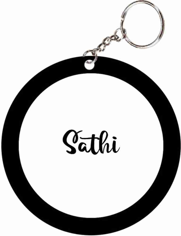 Sathi Name Logo